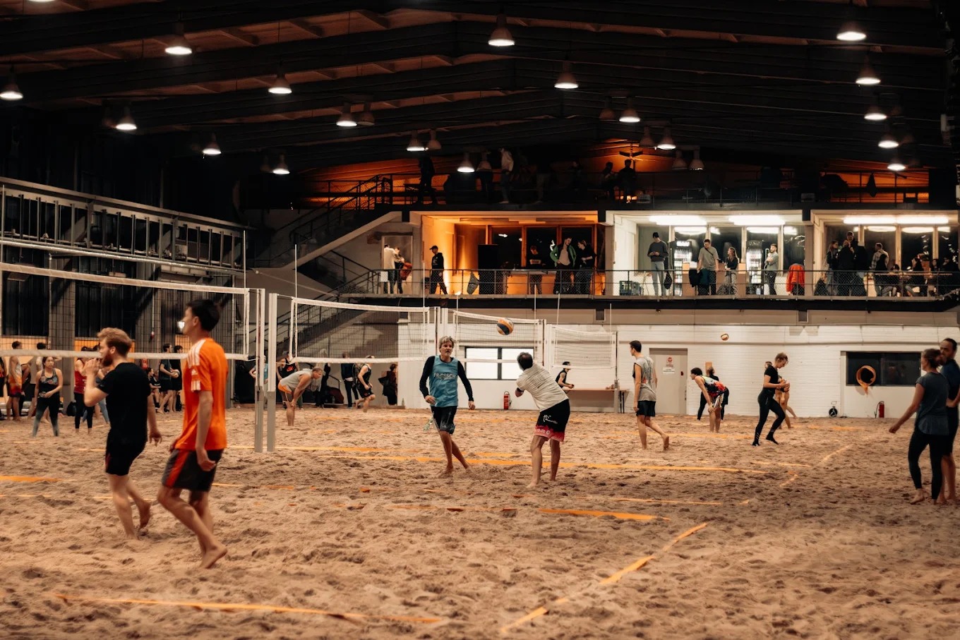 Funkhaus Beach Berlin - Beach Volleyball Courts by the Spree